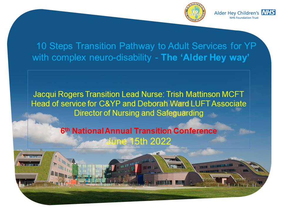 Standard Operating Procedure for Transition in Medical Complexity - 10 ...